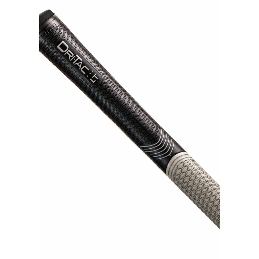 Winn Dri-Tac Less Taper +1/8 Inch Oversize Grip – Black / Grey - Golf ...