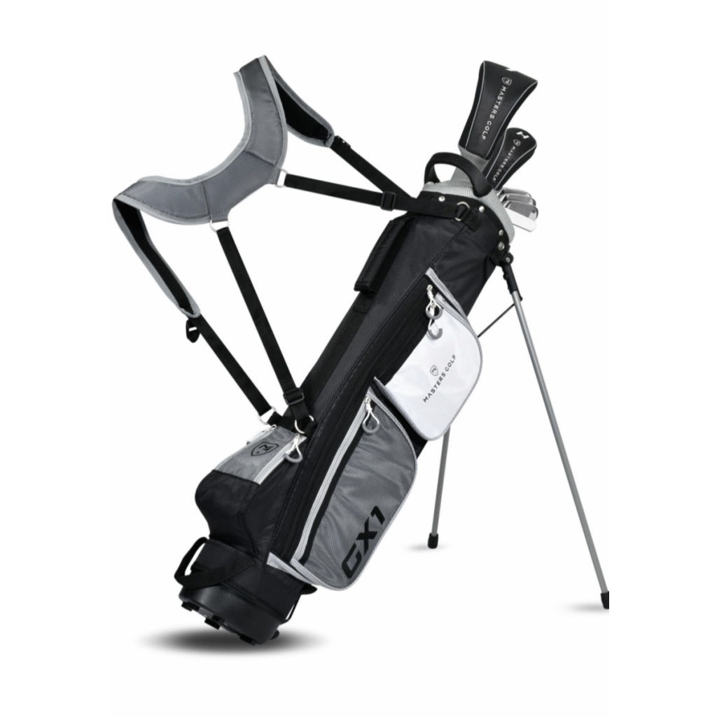 Masters Gx1 Steel Half Set Stand Bag Black / Grey - Golf equipment ...